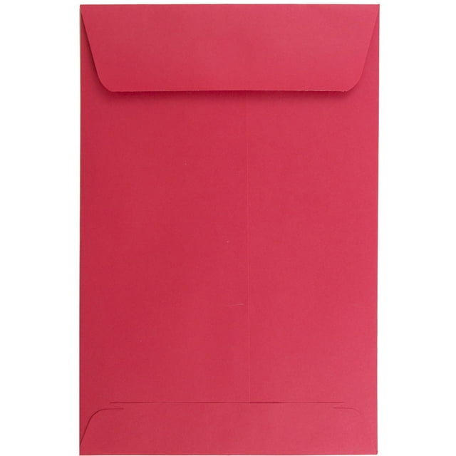 JAM 6 x 9 Catalog Envelopes, Red, 100/Pack - Walmart.com