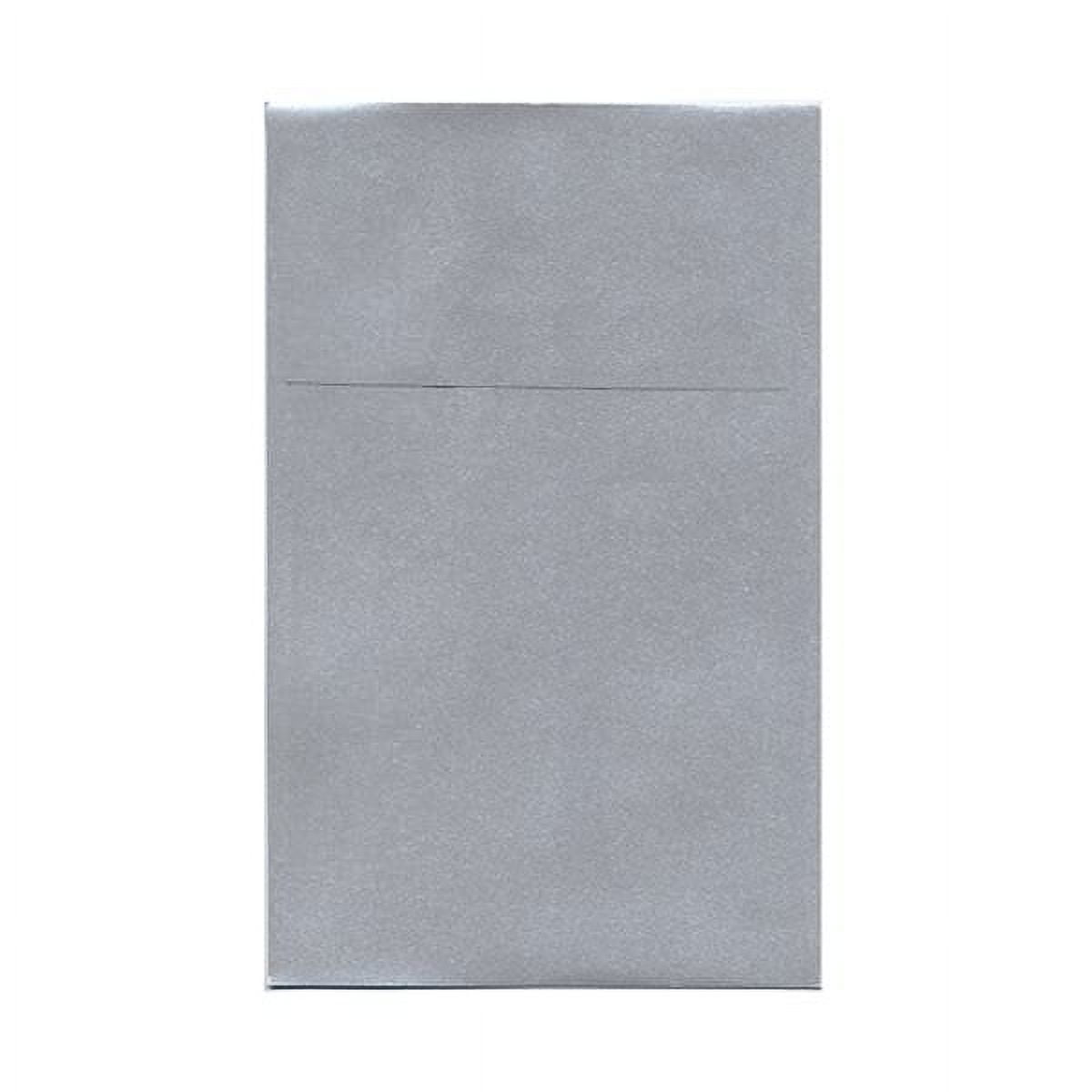 JAM A10 Policy Envelopes, 6x9.5, 25/Pack, Silver Metallic - Walmart.com