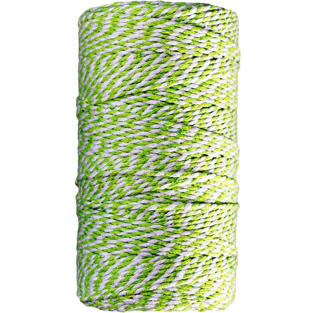 JAM Baker's Twine, 109 Yards, Green & White, 1/Pack - Walmart.com