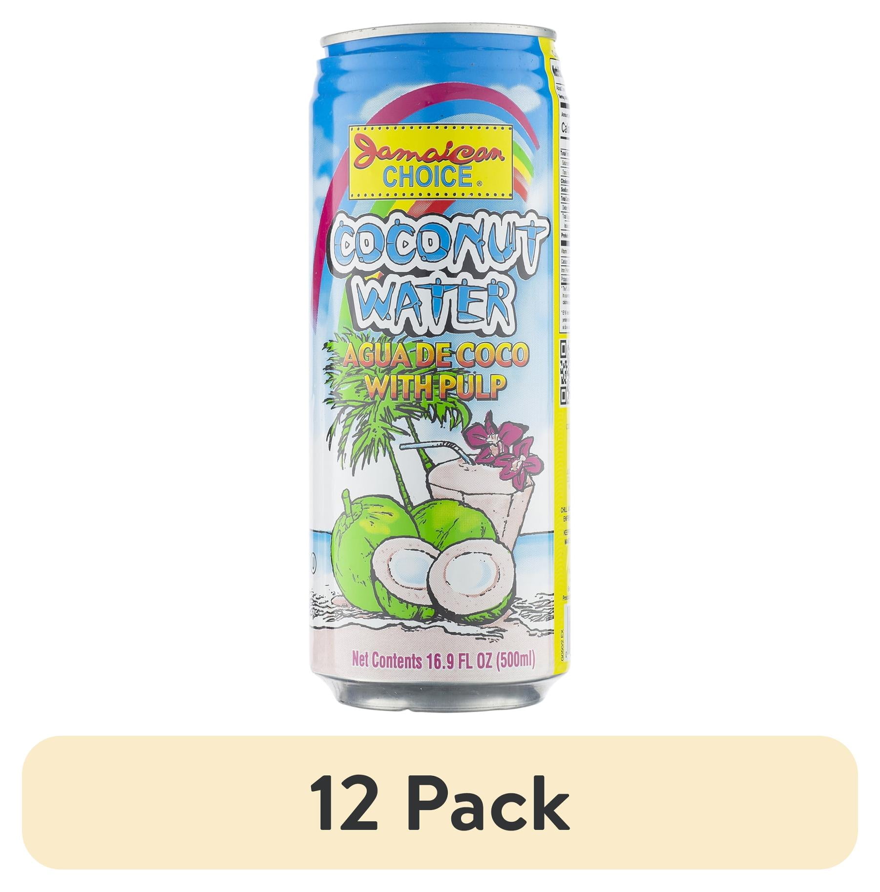 (12 pack) JAM CHC COCONUT WATER 16.9FOZ - Walmart.com