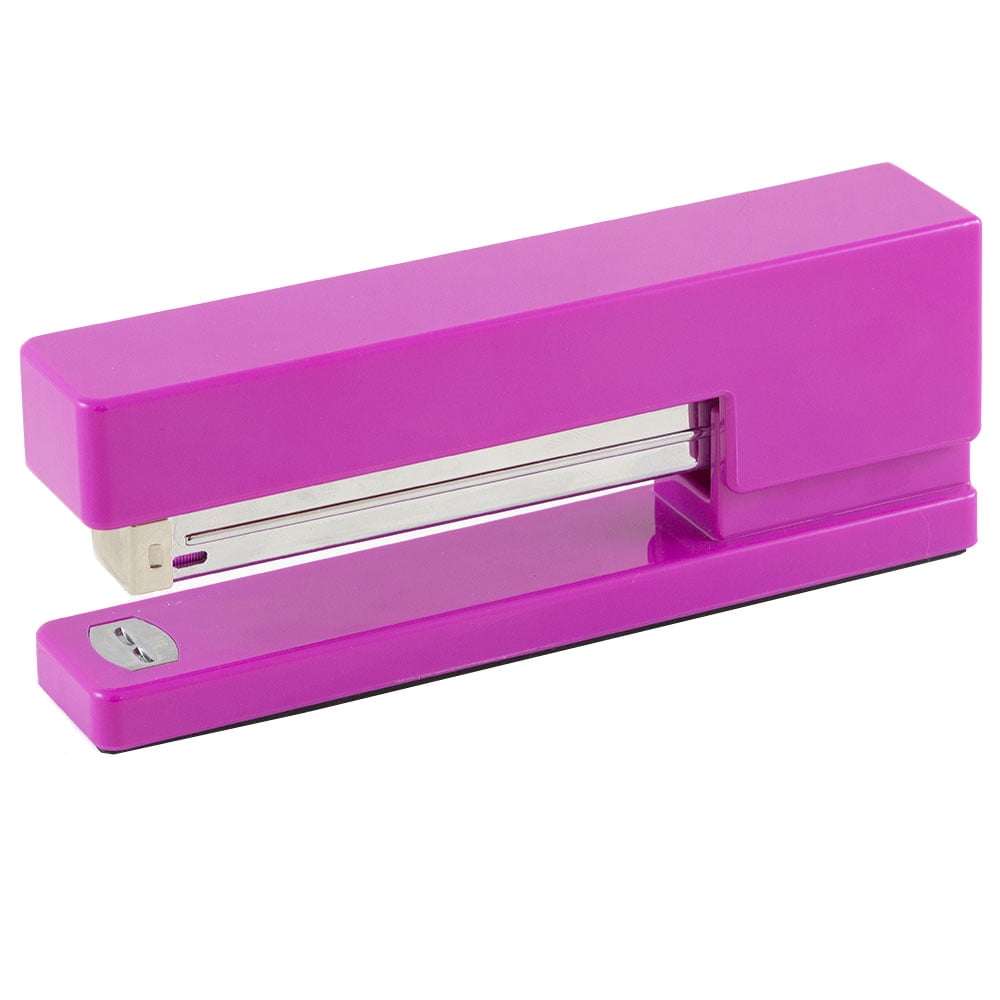 JAM Colorful Stapler, 6 x 2.5 x 1.125, Pink, 1/Pack - Walmart.com