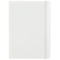 JAM Hardcover Notebook with Elastic Band, 1/Pack, White, Medium, 5 x 7 ...
