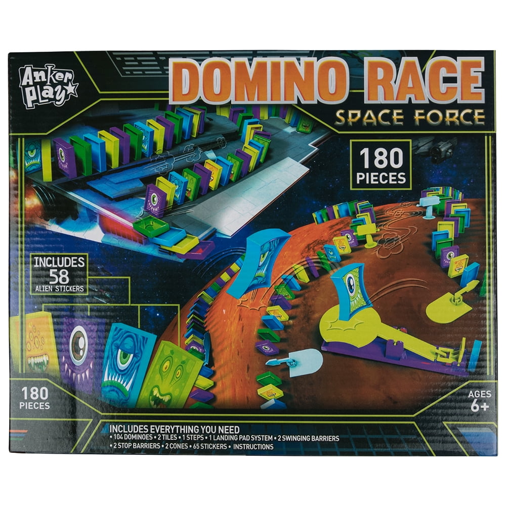 JAM Kids Toy Playsets, Alien Domino Building Game, Sold Individually ...