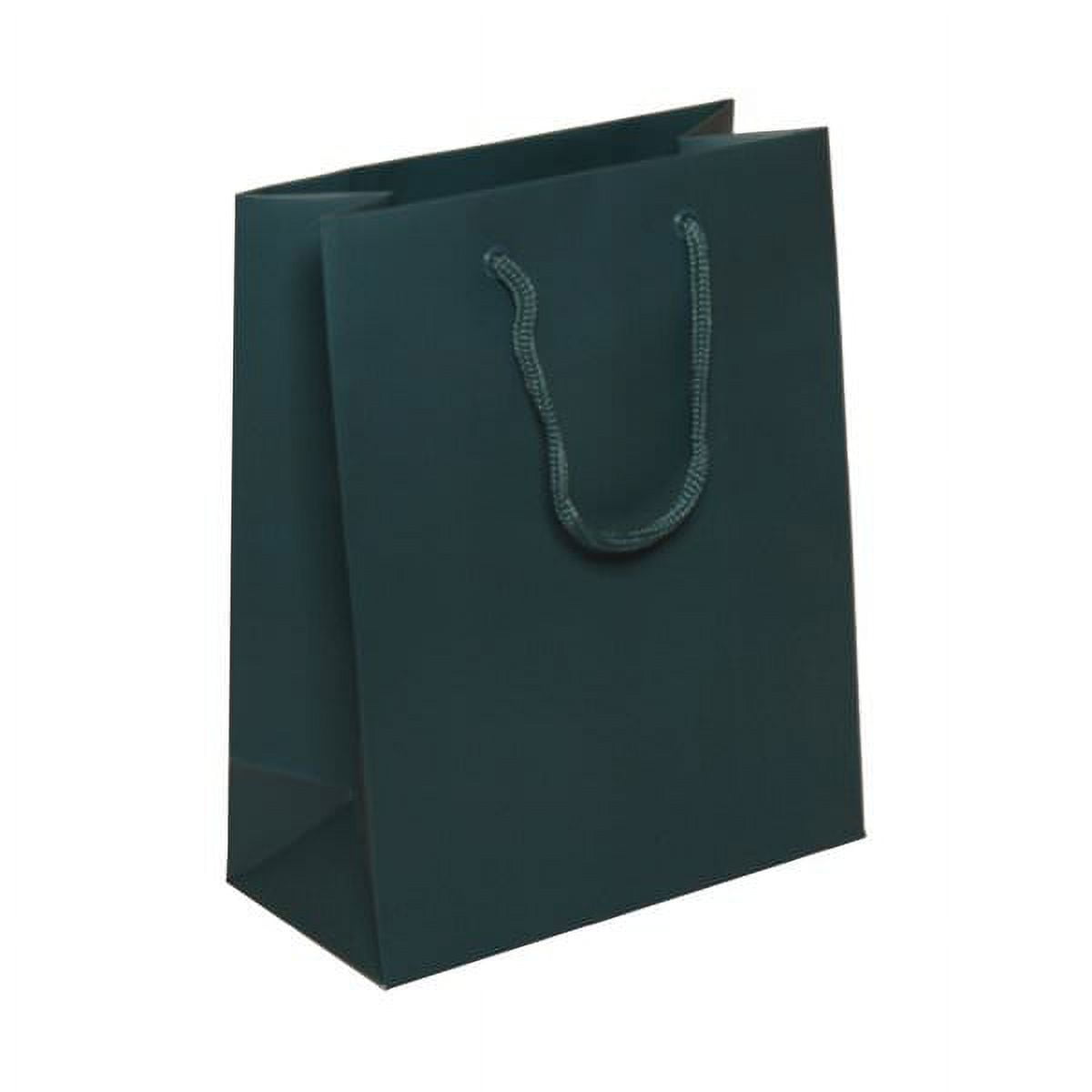 JAM Matte Gift Bags, 8 x 10 x 4, Dark Teal, 100/Pack, Medium - Walmart.com