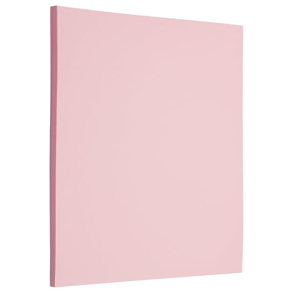 JAM Matte Paper, 8.5 x 11, 28lb Baby Pink, 50/Pack - Walmart.com