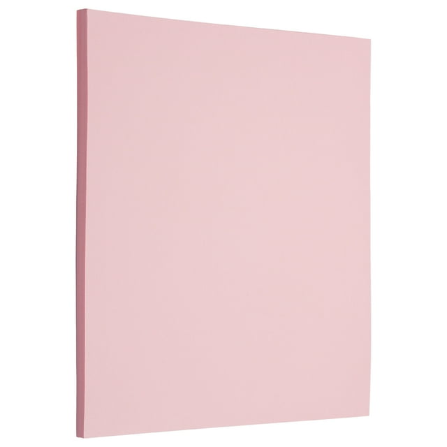 JAM Matte Paper, 8.5 x 11, 28lb Baby Pink, 50/Pack - Walmart.com