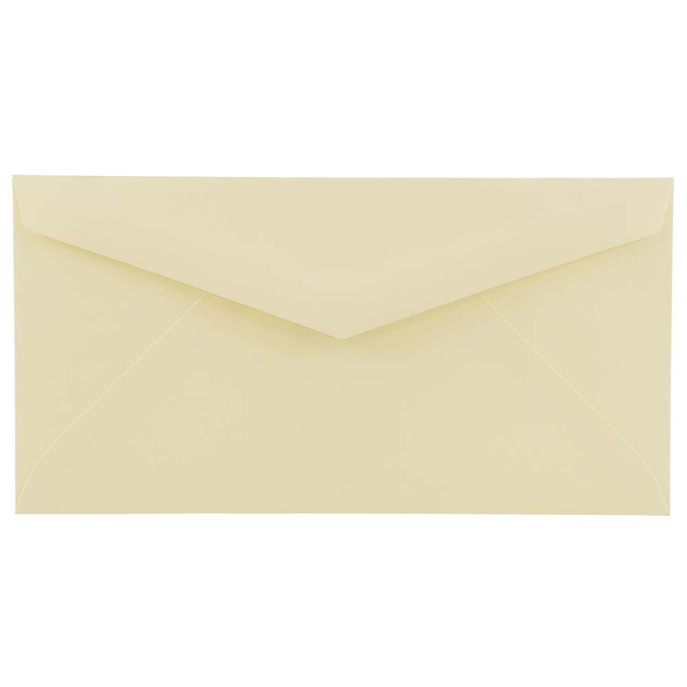 JAM Monarch Envelopes, 4 1/2 x 8 1/8, Ivory, 25/Pack - Walmart.com