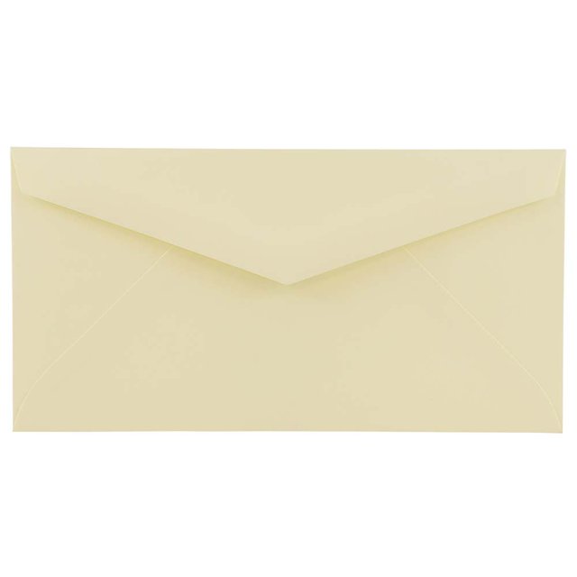 JAM Monarch Envelopes, 4 1/2 x 8 1/8, Ivory, 25/Pack - Walmart.com