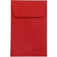 JAM Paper #1 Coin Envelopes, 2 1/4 x 3 1/2, Red, 50/Pack - Walmart.com