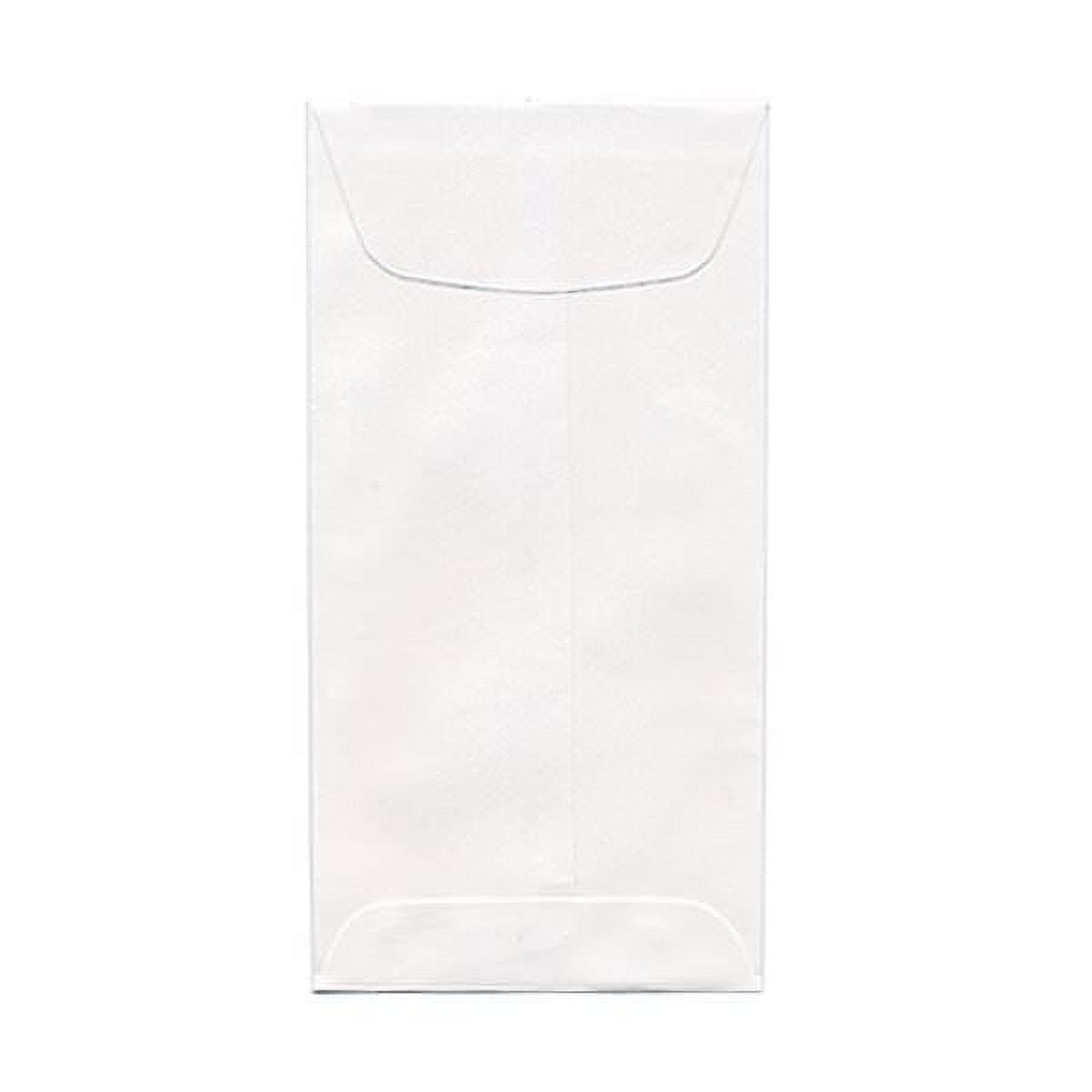 JAM Paper 1 Scarf Open End Catalog Envelopes, 4 5/8 x 6 3/4, White, 25 ...