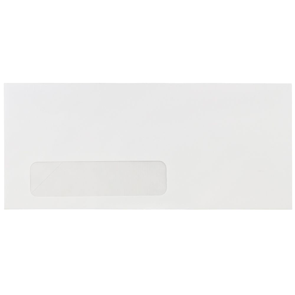 JAM Paper #10 Business Commercial Window Envelopes, 4 1/8 x 9 1/2 ...