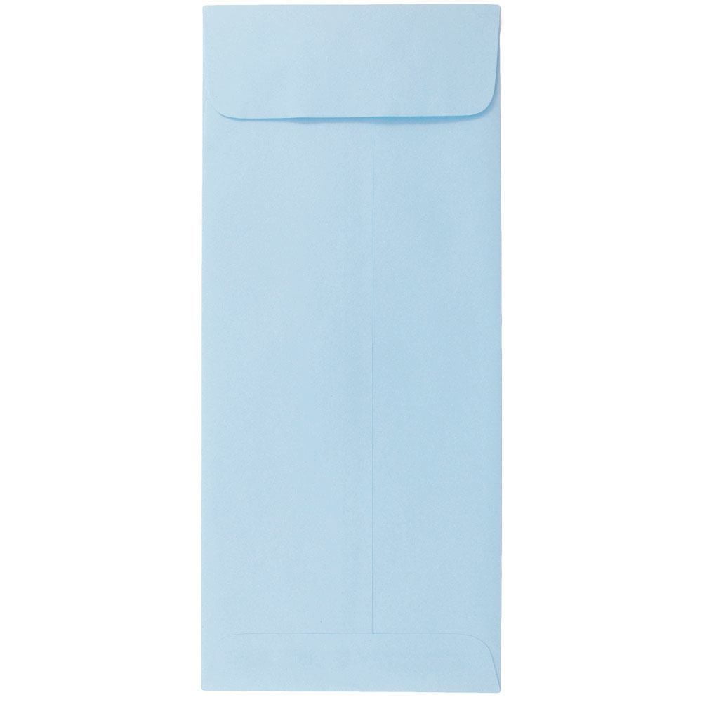 JAM Paper #10 Policy Envelopes, 4 1/8 x 9 1/2, Baby Blue, 50 per Pack ...