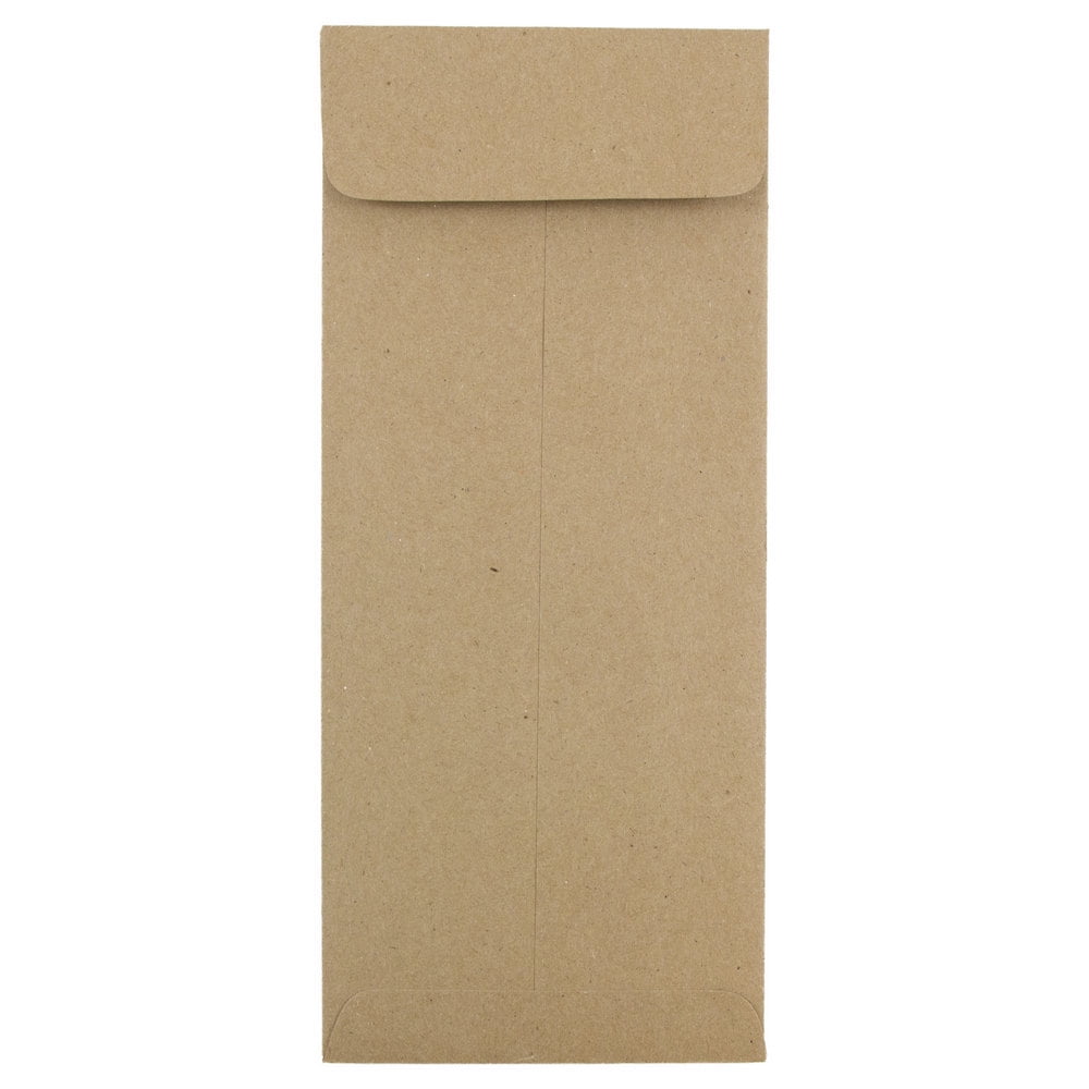 JAM Paper #10 Policy Envelopes, 4.1x9.5, 1000/Carton, Brown Kraft ...