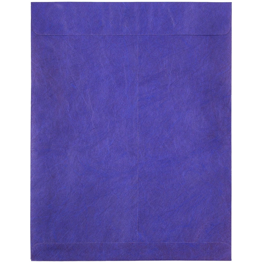 JAM Paper 10 x 13 Tyvek Envelopes, Blue, 25/Pack - Walmart.com