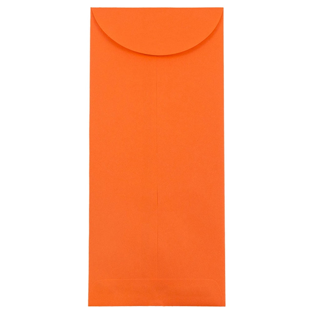 JAM Paper #14 Policy Envelopes, 5 x 11.5, Orange, 25/Pack - Walmart.com