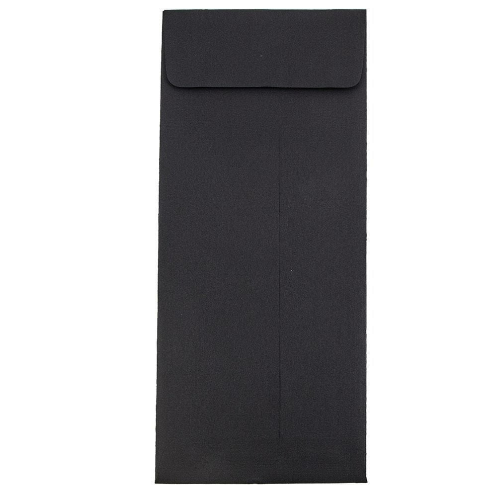 JAM Paper #14 Policy Envelopes, 5x11.5, 25/Pack, Black Linen - Walmart.com