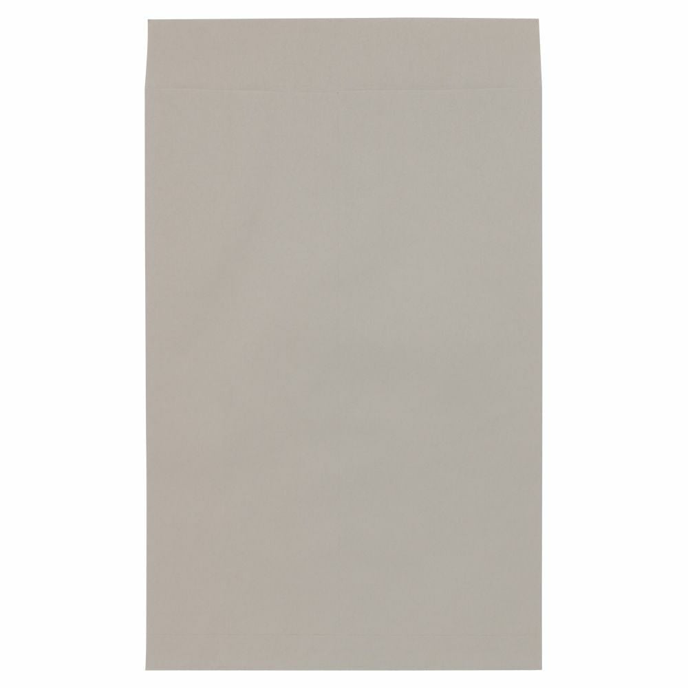JAM Paper 15 x 22 Open End Catalog Premium Envelopes, Grey Kraft, 500 ...