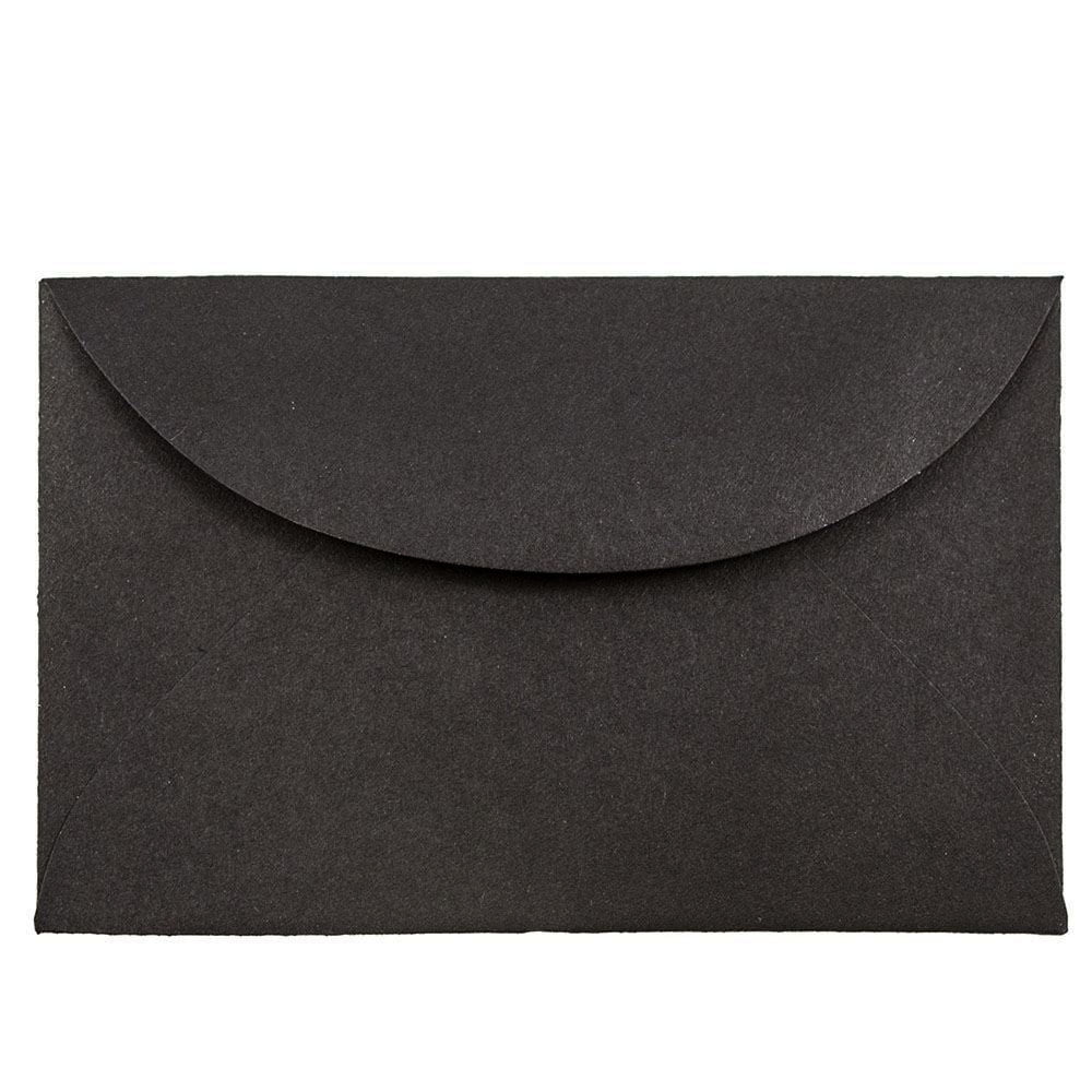 JAM Paper 3Drug Envelopes, 2 5/16 x 3 5/8, Black Linen, 50 per Pack ...