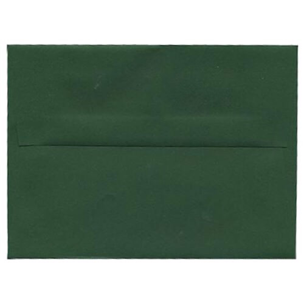JAM Paper 4Bar A1 Envelopes, 3.6x5.1, Dark Green, 1000/Carton - Walmart.com