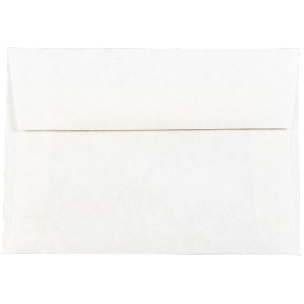 JAM Paper 4Bar A1 Parchment Invitation Envelopes, 3 5/8 x 5 1/8, White ...