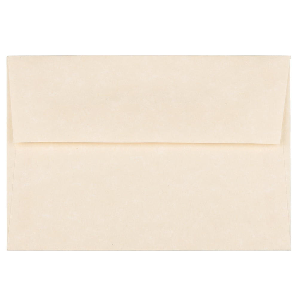 JAM Paper 4Bar Envelopes, 3 5/8 x 5 1/8, Natural Parchment, 1000/Pack ...