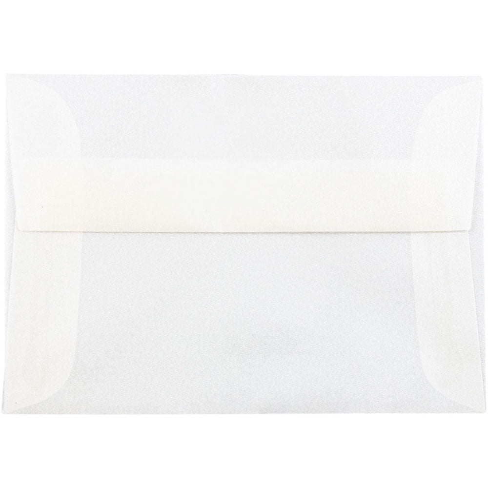 JAM Paper 4Bar Translucent Envelopes, 3 5/8 x 5 1/8, Platinum Silver ...