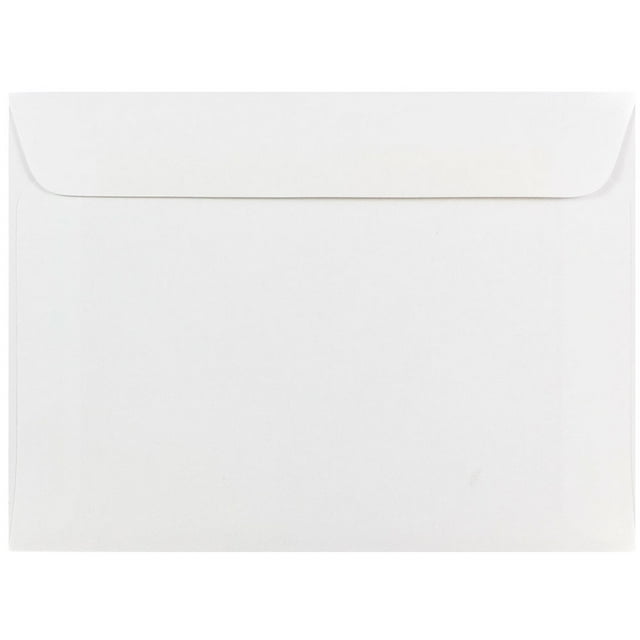 JAM Paper 5 1/2 x 7 1/2 Booklet Envelopes, White, 25/Pack - Walmart.com