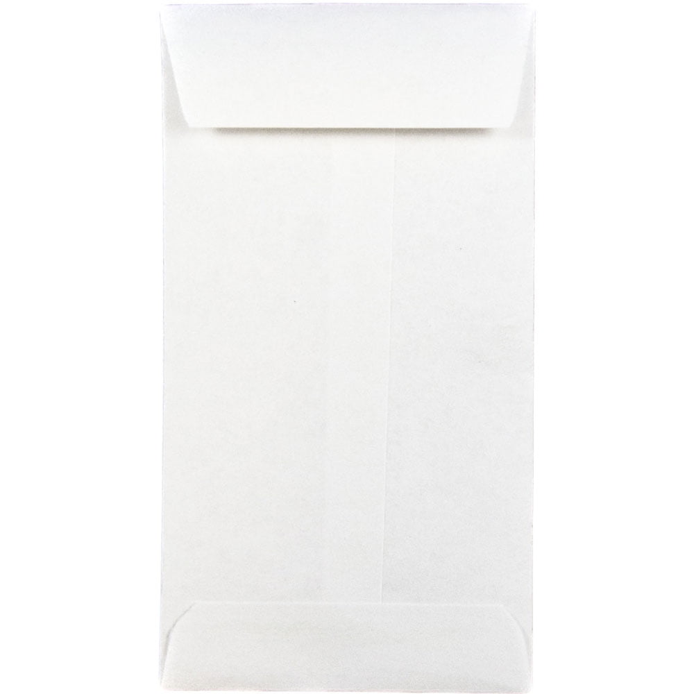 JAM Paper #5 Coin Envelopes, 2 7/8 x 5 1/4, White, Bulk 1000/Carton ...