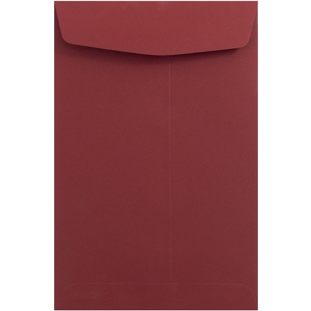 JAM Paper 6 x 9 Catalog Envelopes, Dark Red, 25/Pack - Walmart.com