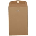 JAM Paper 6 x 9 Clasp Envelopes, Brown Kraft, 100 per Pack - Walmart.com