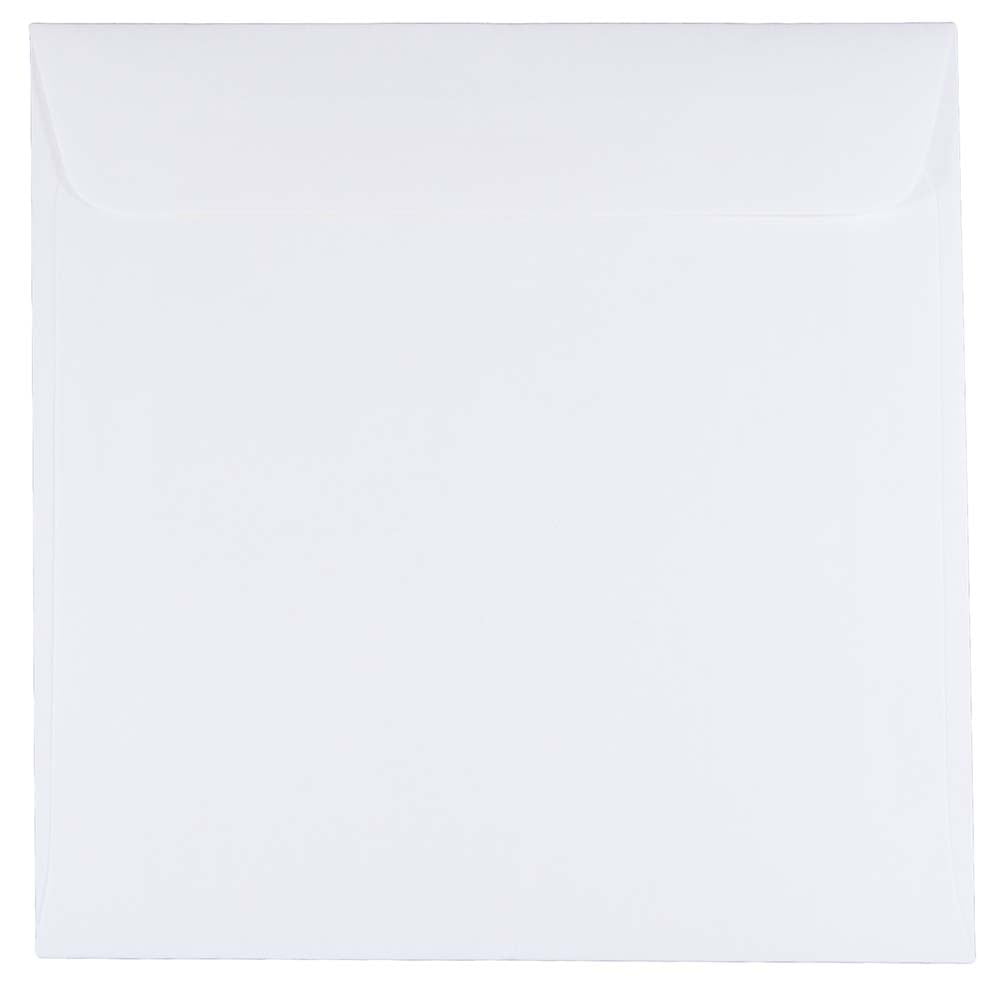 JAM Paper 7 x 7 Square Invitation Envelopes, White, 25/Pack - Walmart.com
