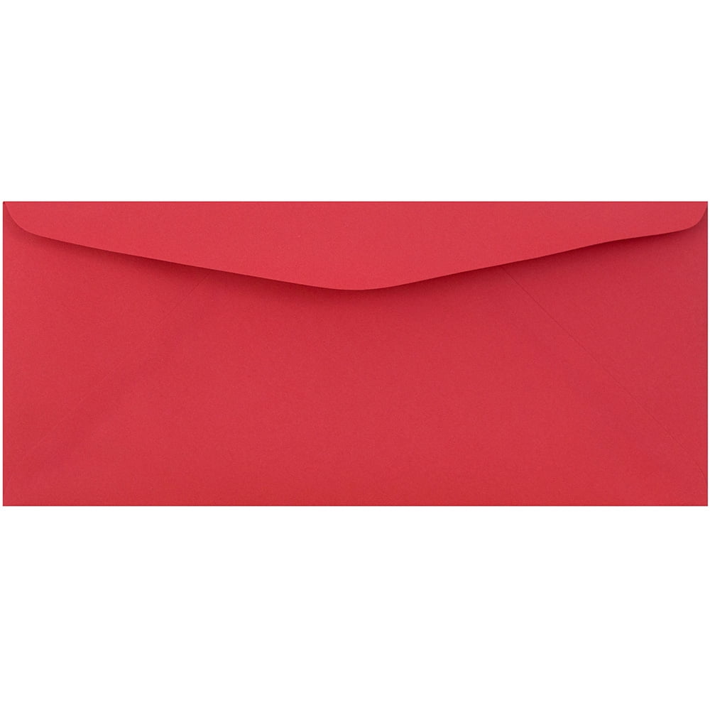 JAM Paper #9 Envelopes, 3 7/8 x 8 7/8, Red, 50 per Pack - Walmart.com