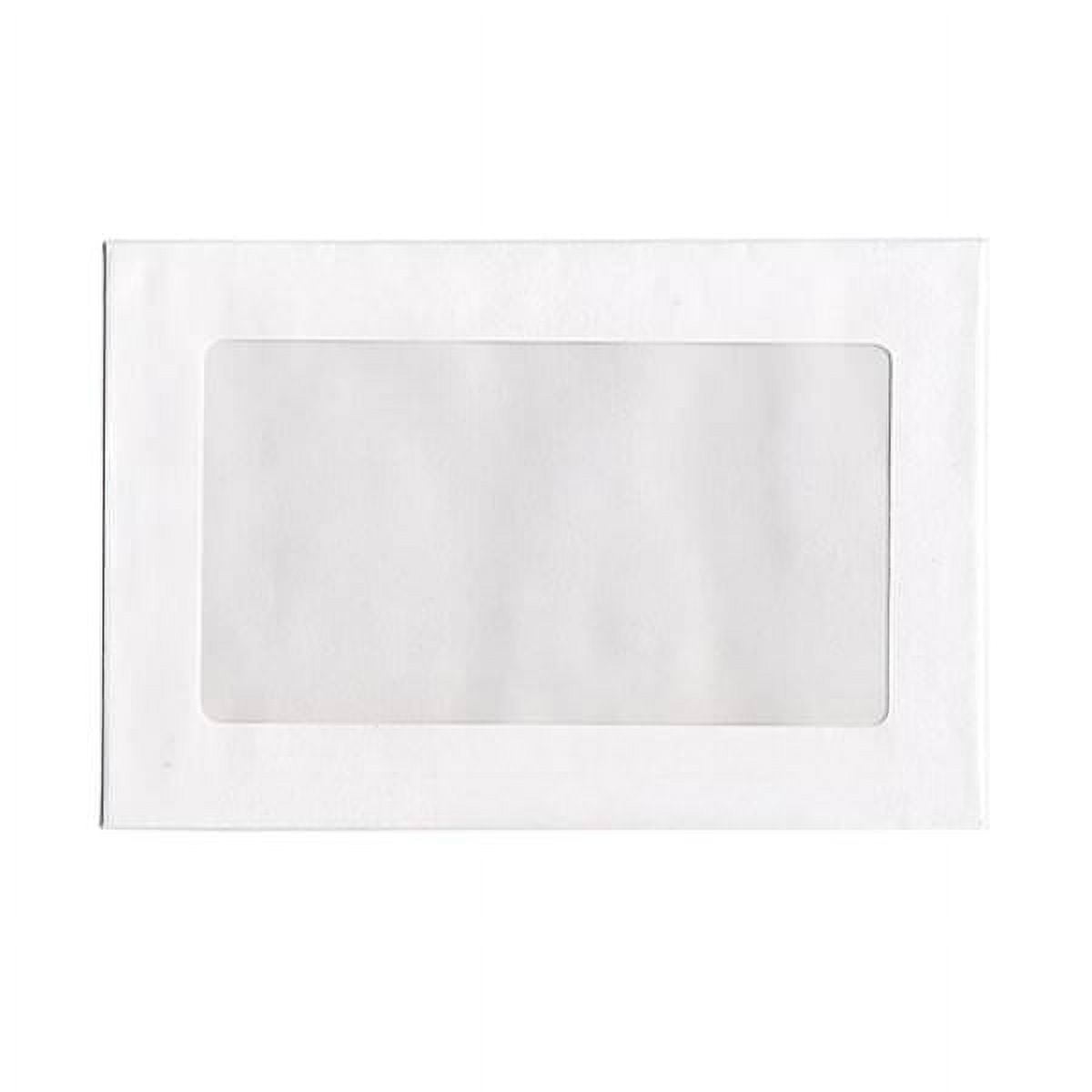 JAM Paper 9 x 12 Booklet Commercial Window Envelopes, White, 100/Pack ...