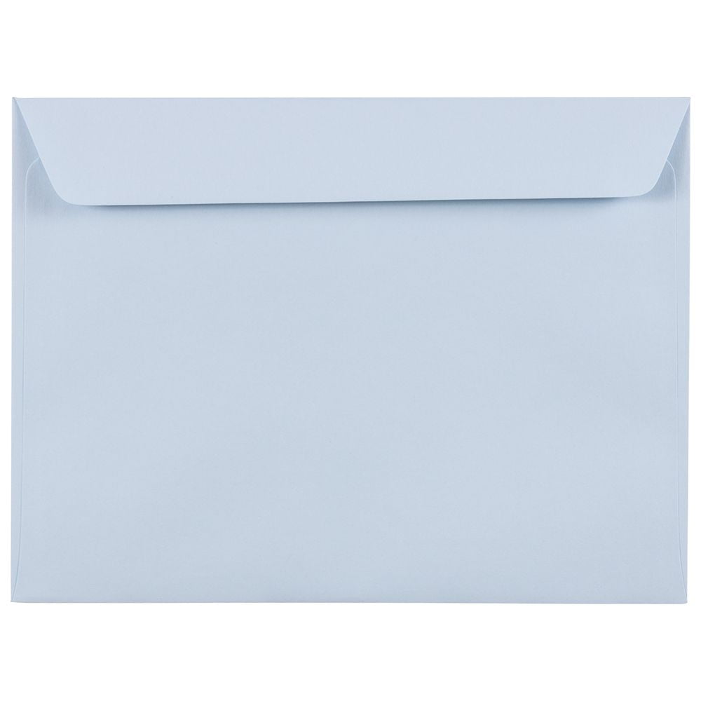 JAM Paper 9 x 12 Booklet Envelopes, Baby Blue, 25 per Pack - Walmart.com