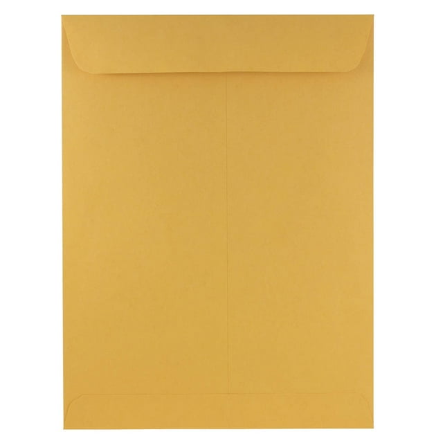 JAM Paper 9 x 12 Open End Catalog Premium Envelopes, Brown Kraft Manila ...