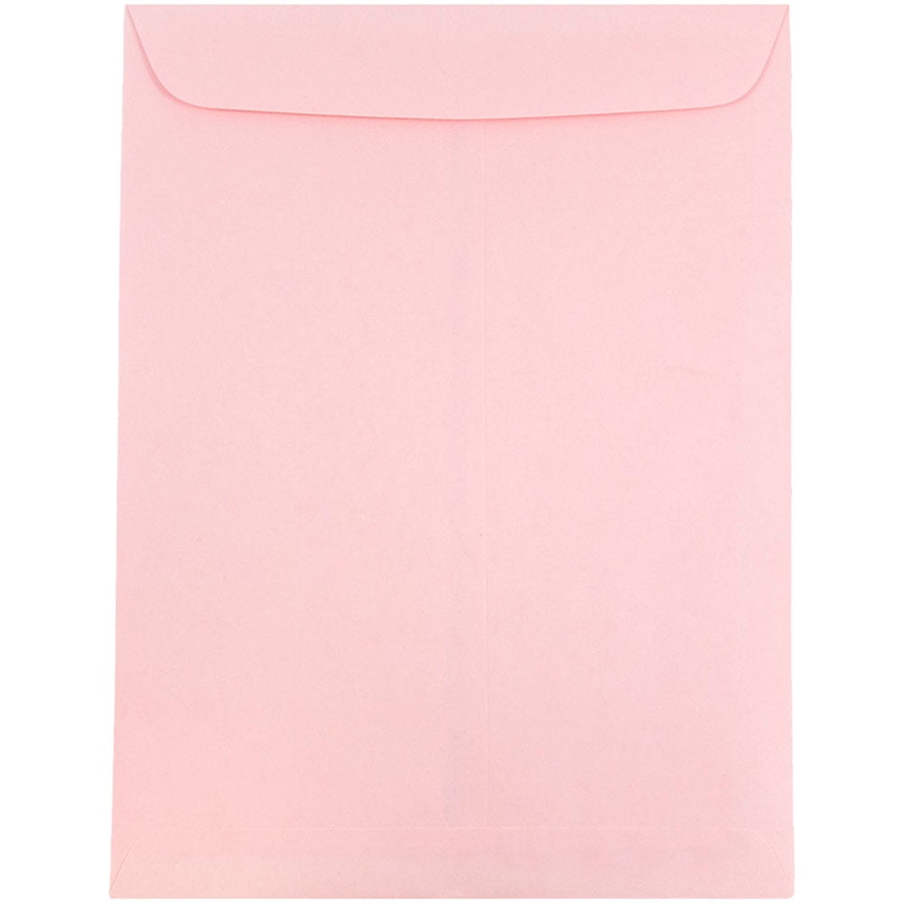 JAM Paper 9 x 12 Open End Envelopes, Baby Pink, 25/Pack - Walmart.com