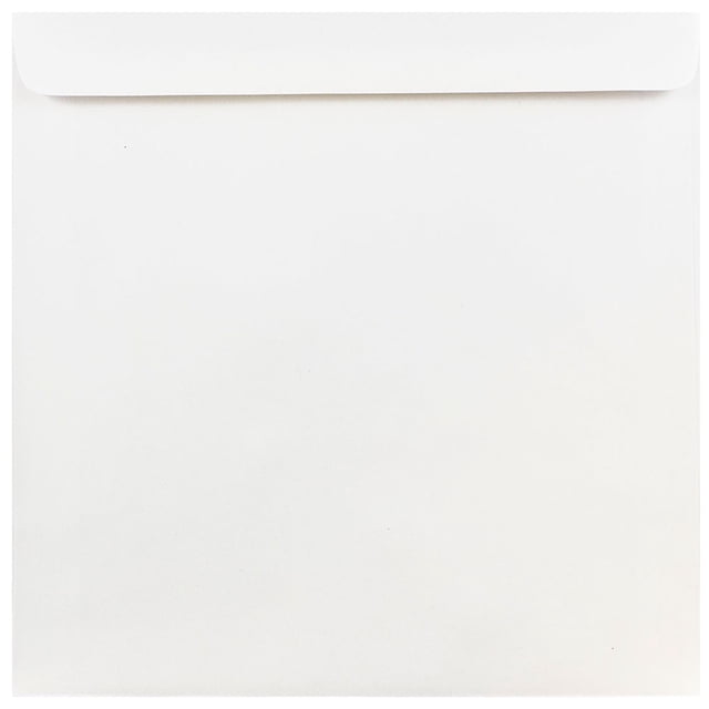 JAM Paper 9 x 9 Square Invitation Envelopes, White, 100/Pack - Walmart ...