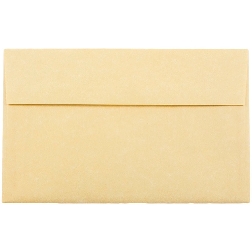 JAM Paper A10 Envelopes, 6 x 9 1/2, Gold Parchment, 250/Pack - Walmart.com