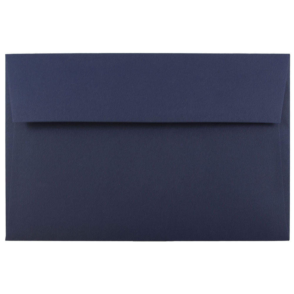 JAM Paper A10 Envelopes, 6 x 9 1/2, Navy Blue, 250/Pack - Walmart.com