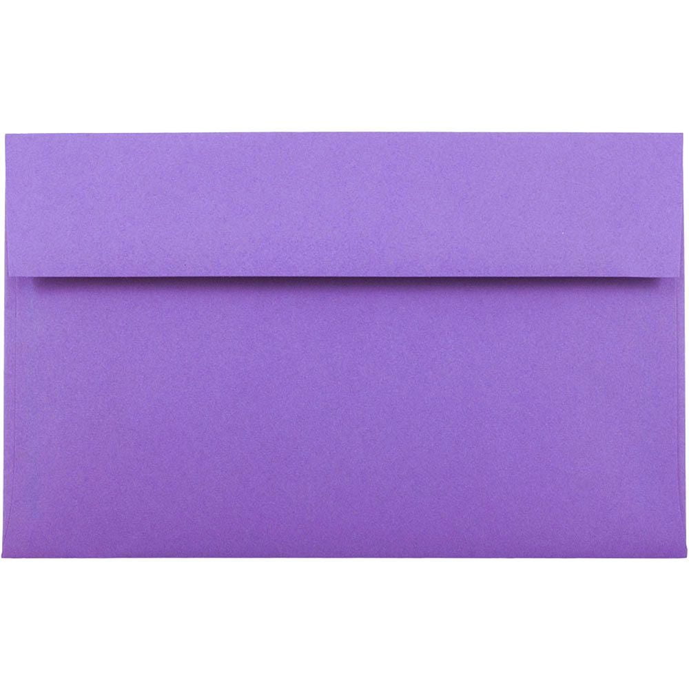 JAM Paper A10 Envelopes, 6 x 9 1/2, Violet Purple, 250/Pack - Walmart.com
