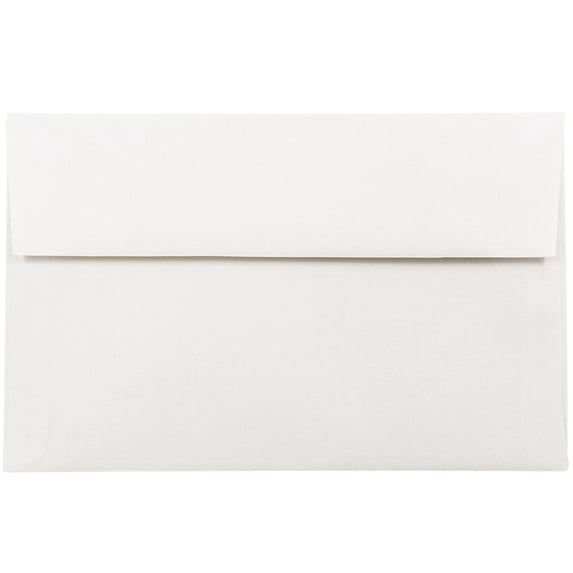 JAM Paper A10 Strathmore Invitation Envelopes, 6 x 9 1/2, Bright White ...