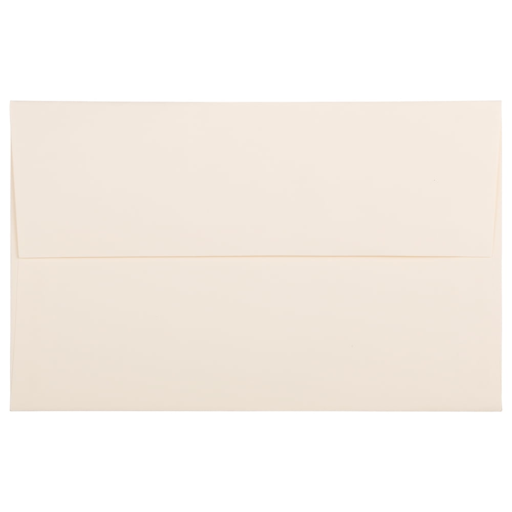 JAM Paper A10 Strathmore Invitation Envelopes, 6 x 9 1/2, Natural White ...