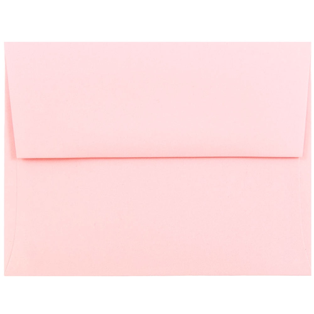 JAM Paper A2 Envelopes, 4 3/8 x 5 3/4, Baby Pink, 50/Pack - Walmart.com