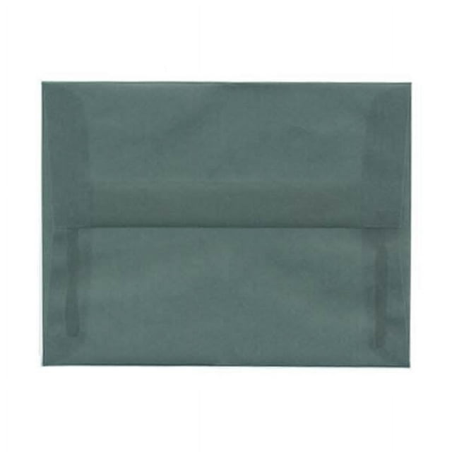 JAM Paper A2 Translucent Envelopes, 4 3/8 x 5 3/4, Blue, 50/Pack ...