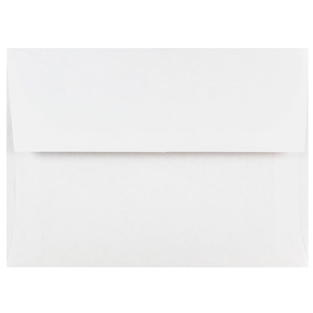 JAM Paper A6 Invitation Envelopes, 4 3/4 x 6 1/2, White, 25 per Pack ...
