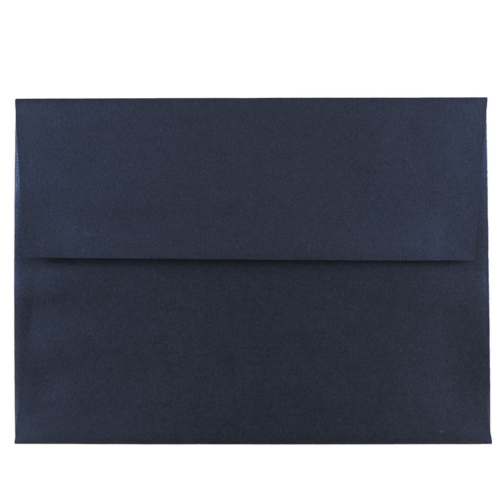 JAM Paper A6 Metallic Invitation Envelopes, 4 3/4 x 6 1/2, Lapis Lazuli ...