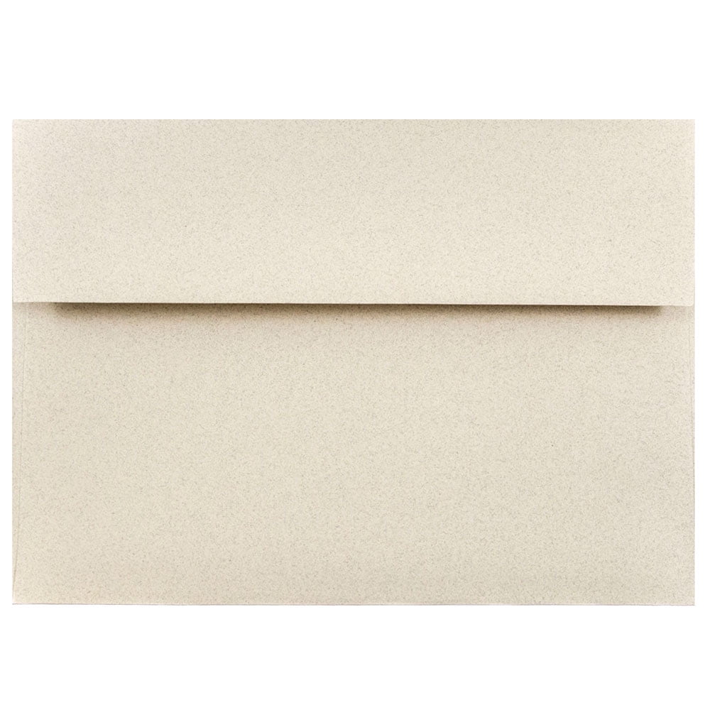 JAM Paper A7 Envelopes, 5.3x7.3, 1000/Carton, Sandstone Recycled ...