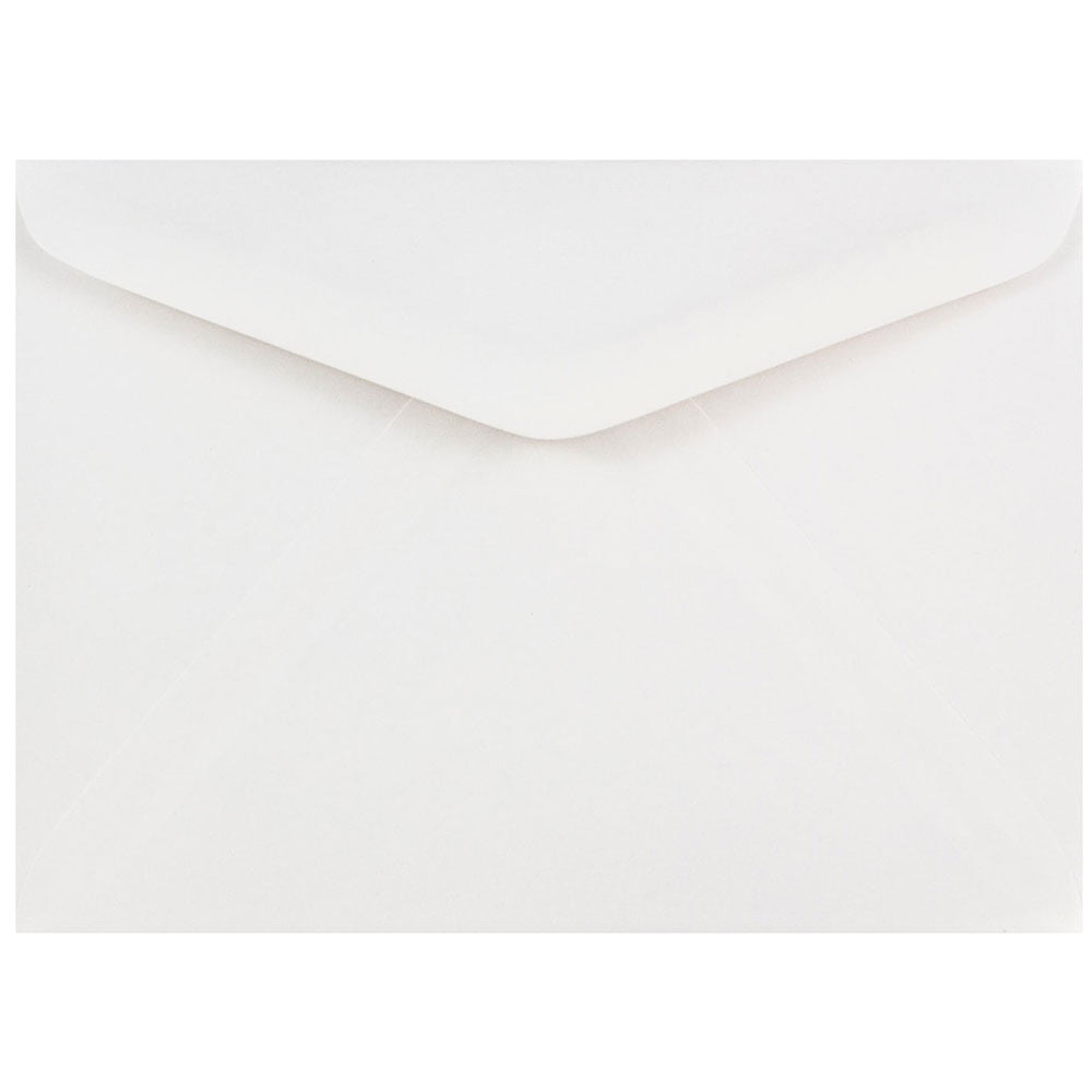 JAM Paper A7 Invitation Envelopes with V-Flap, 5 1/4 x 7 1/4, White ...