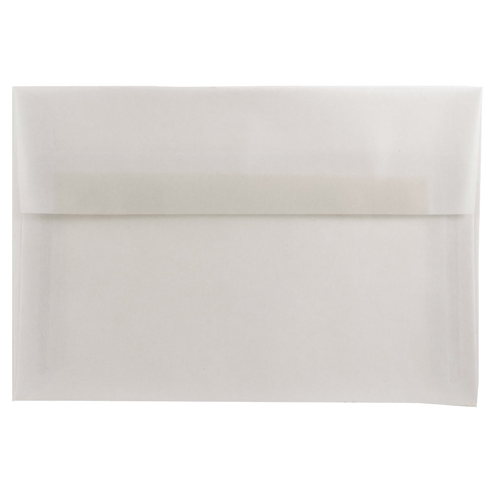 JAM Paper A8 Translucent Envelopes, 5.5x8.1, Clear, 1000/Carton ...