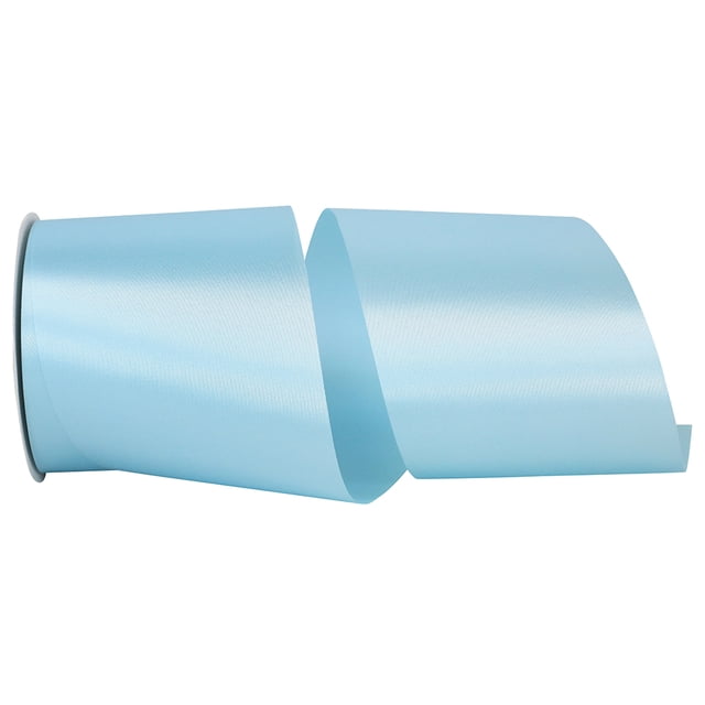 JAM Paper All Occasion Baby Blue Polyester Allure Single Face Satin ...